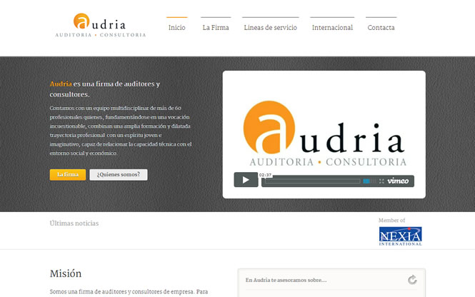 Nuevo proyecto: Audria.net, la firma de auditores y consultores ...